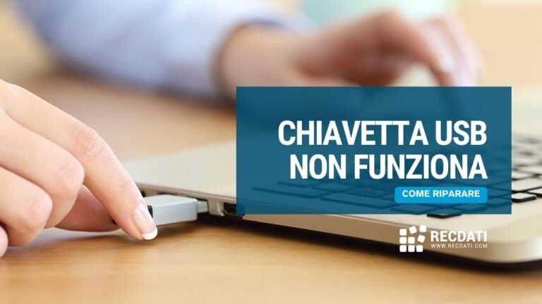 8 Modi per Riparare una Chiavetta USB - Guida completa