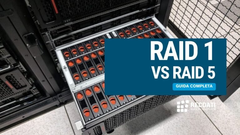 RAID 1 o RAID 5? Confronto e Guida alla Scelta [2025]