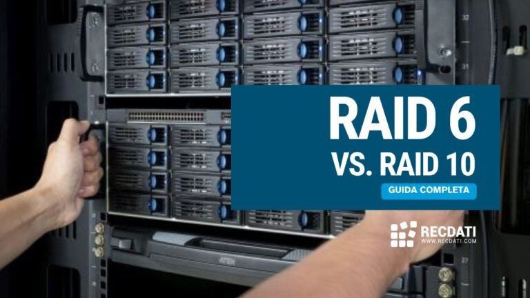 RAID 6 o RAID 10 ? Prestazioni, sicurezza e costi [2026]