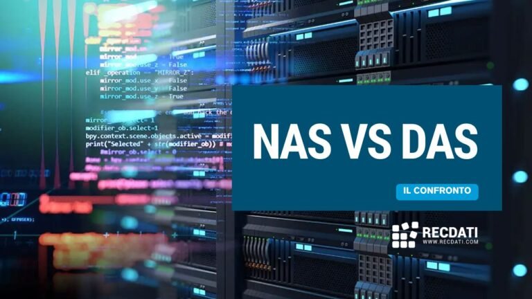 NAS vs DAS: Qual è la differenza? [Confronto Aprile 2026]